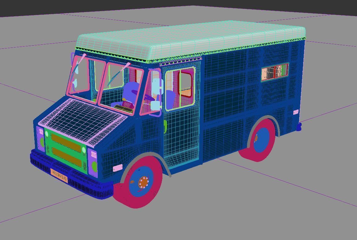 Step Van 3D model 3D model | CGTrader