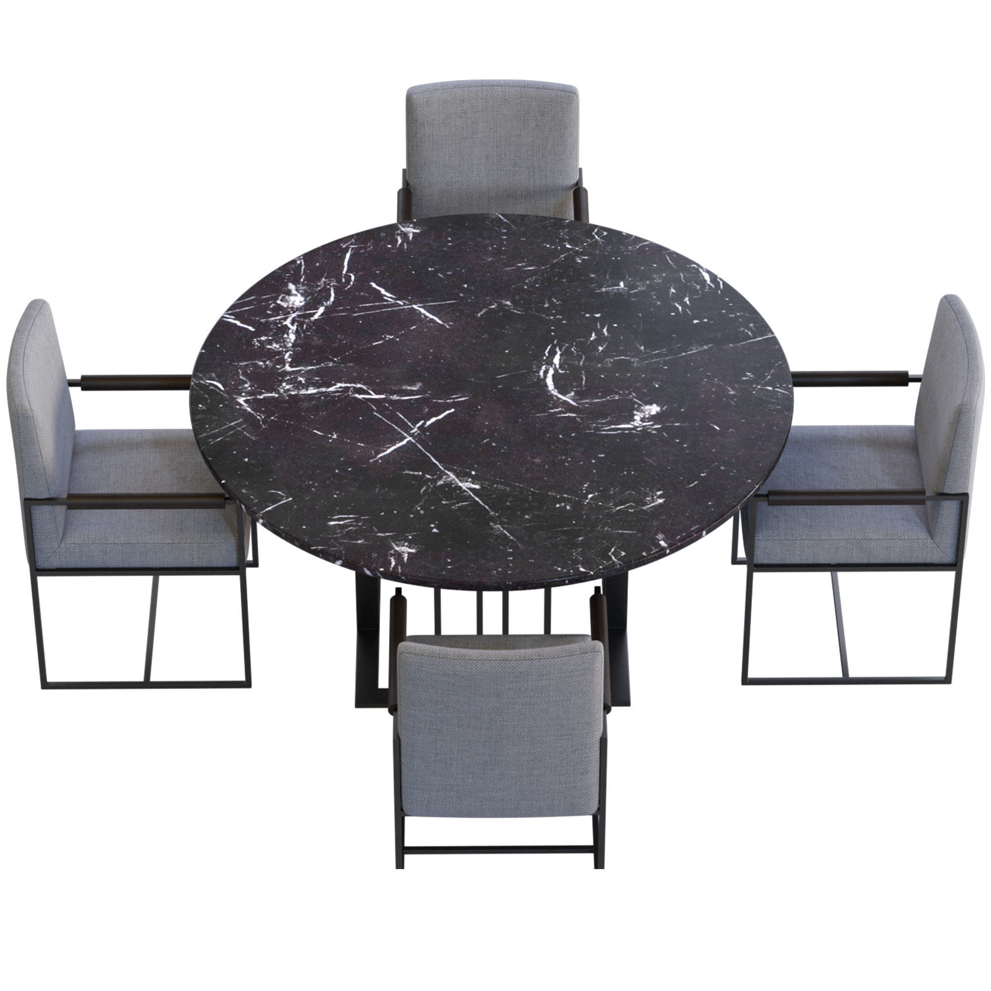 Charlie Table by Meridiani 3D model | CGTrader