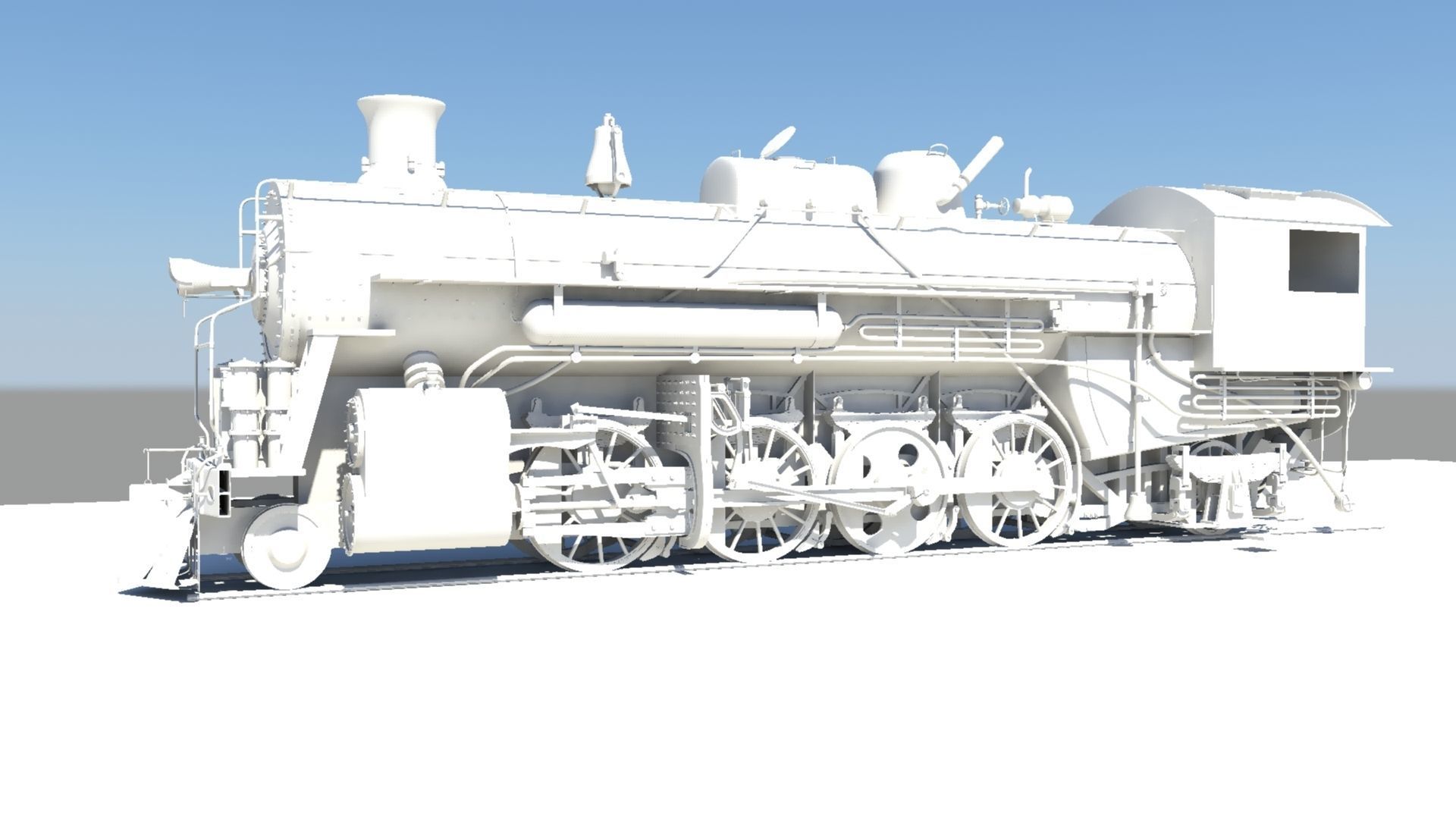 Steam Engine 3D model | CGTrader