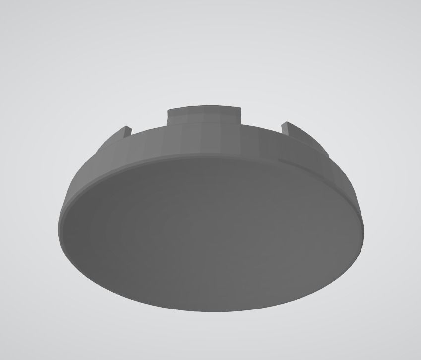 Wheel cap 3D model 3D printable | CGTrader