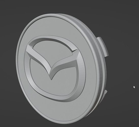 Wheel Cup Mazda for Car 3D model 3D printable | CGTrader