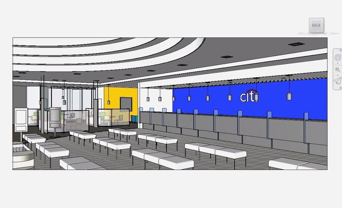 branch Bank compelete revit project 3D model | CGTrader