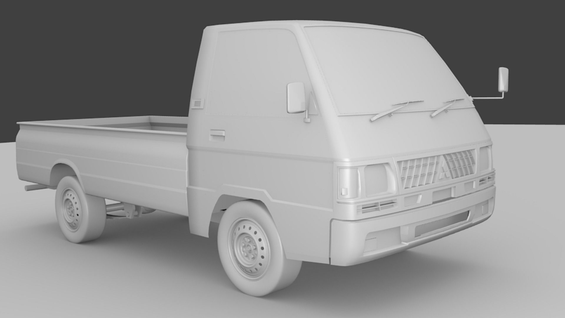 3D model Mitsubishi L300 pick up VR / AR / low-poly | CGTrader