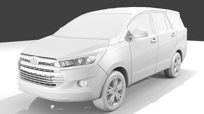 3D model Toyota Innova 2016 VR / AR / low-poly | CGTrader