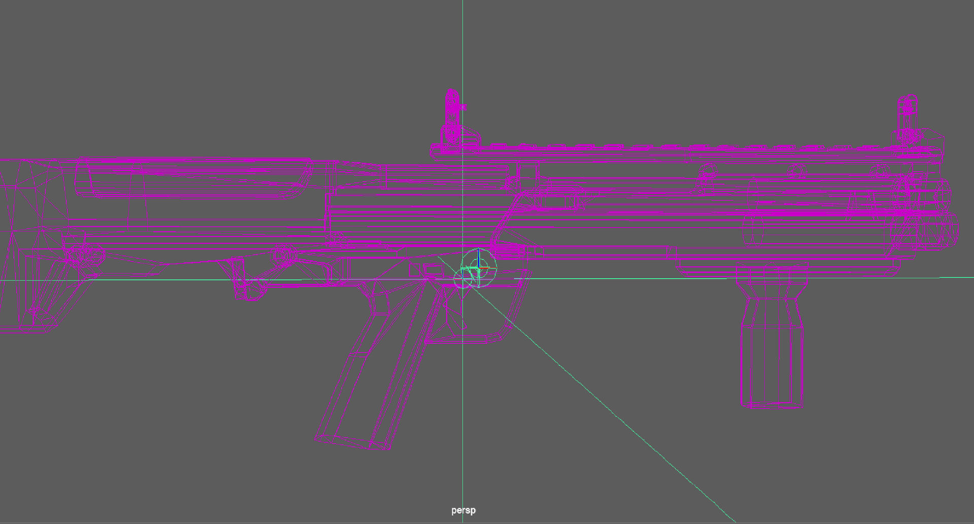 3D model KSG Shotgun Rig VR / AR / low-poly | CGTrader