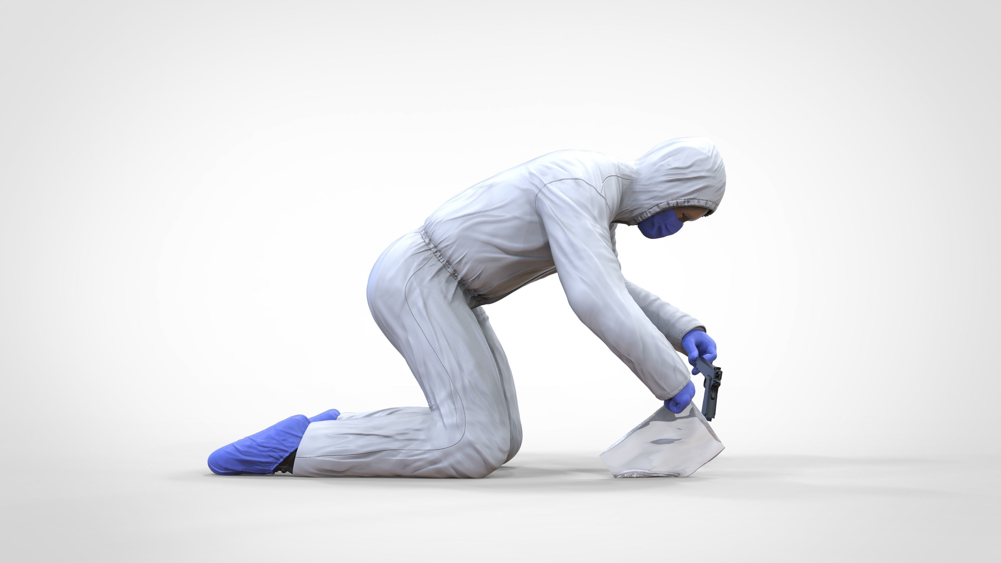 N3 CSI forensic models collect evidence 3D model 3D printable | CGTrader