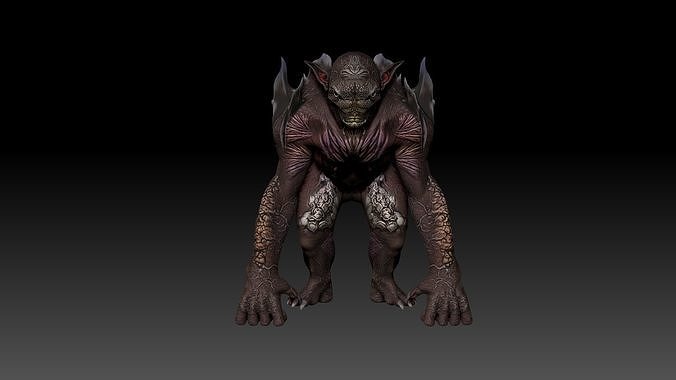 3D model DMT Alien Amphibium VR / AR / low-poly | CGTrader