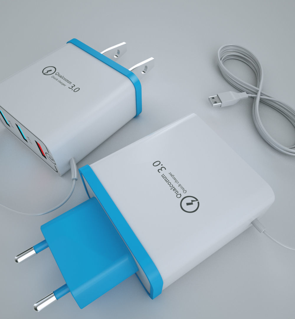 3D model Mobile Charger 3D Model VR / AR / low-poly | CGTrader