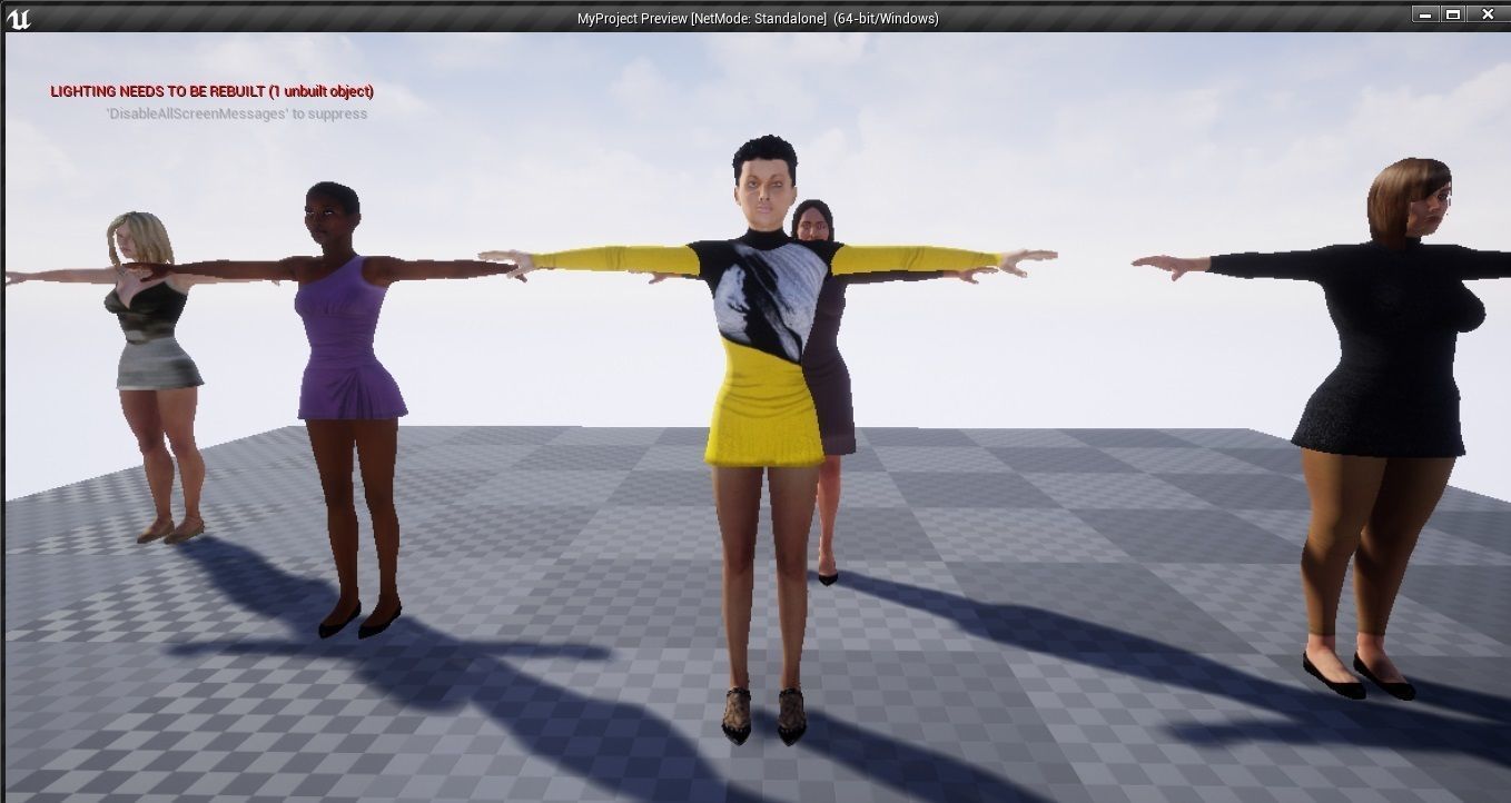 5 Rigged Characters free 3D model rigged | CGTrader