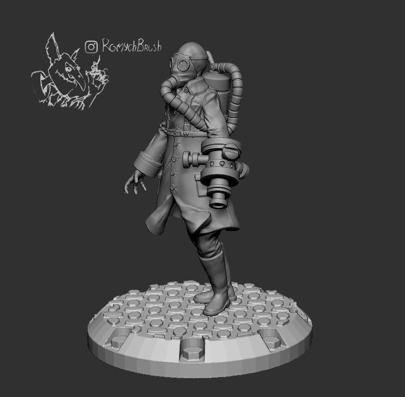 DUST 1947 TOTENMEISTER 3D model 3D printable | CGTrader