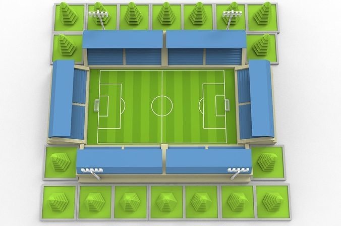 3D model Soccer Football VR / AR / low-poly | CGTrader