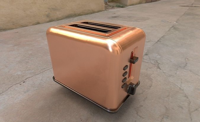 3D model Toaster VR / AR / low-poly | CGTrader