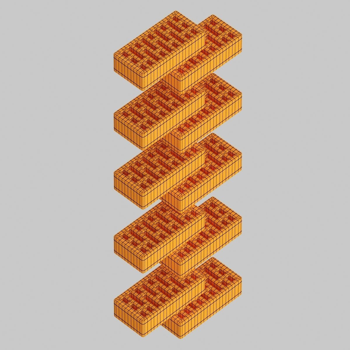 Brick n3 3D model | CGTrader