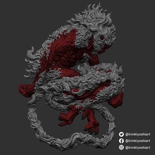 wukong the monkey king 3D model 3D printable | CGTrader