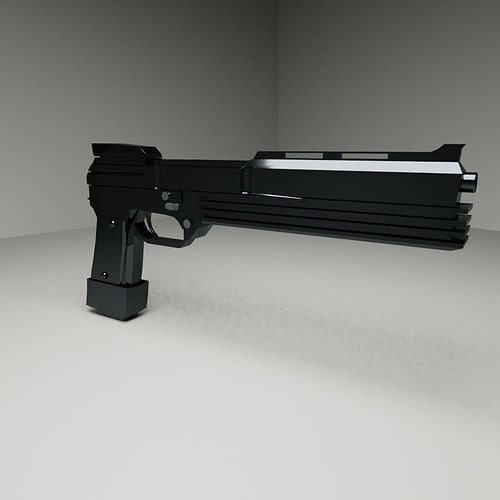 robocop weapon 3D model | CGTrader