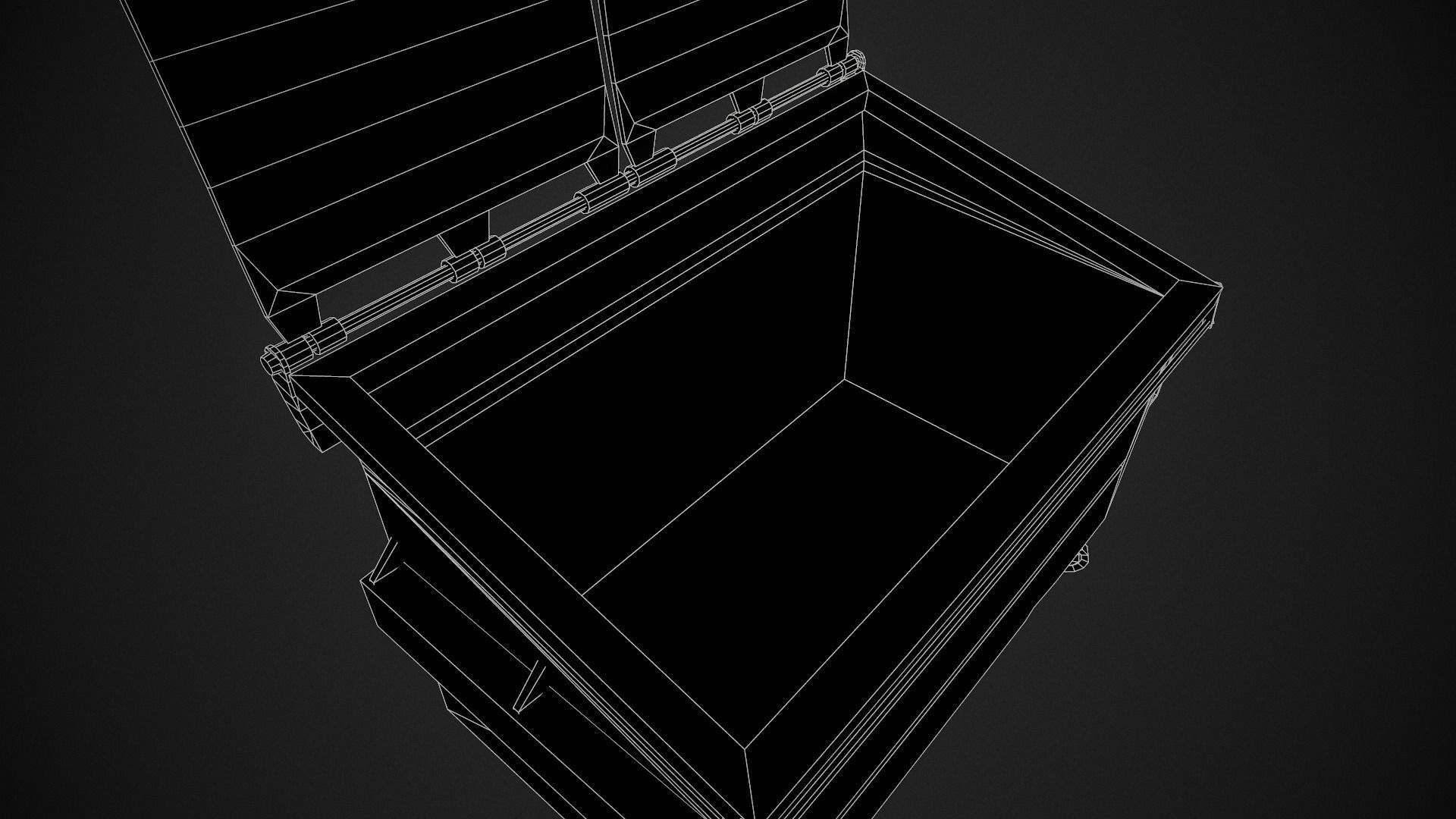 3D model Trash Can Low Poly VR / AR / low-poly | CGTrader