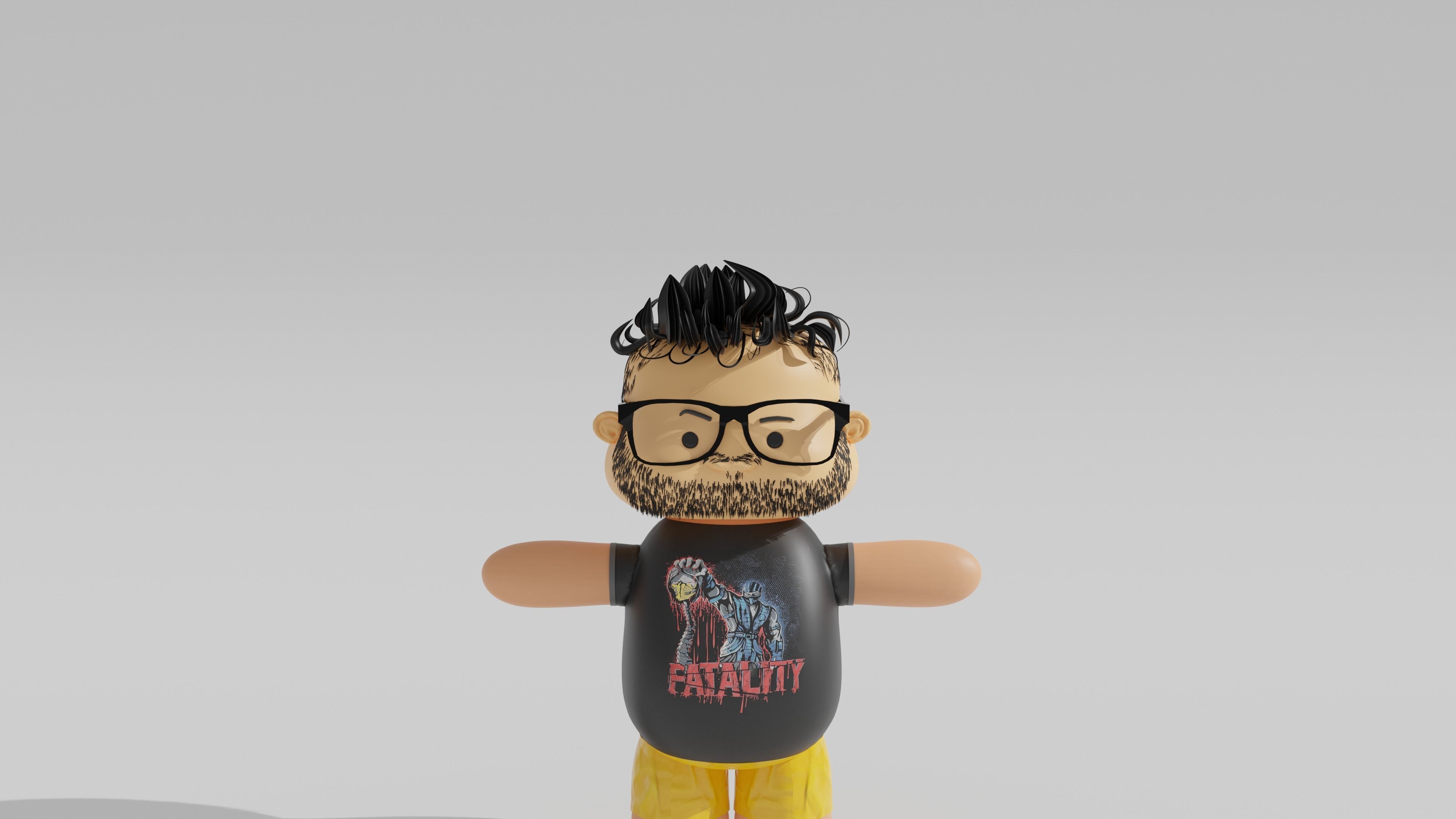 CARRYMINATI 3D Model - NFT 3D Model - CarryMinati NFT 3D model | CGTrader