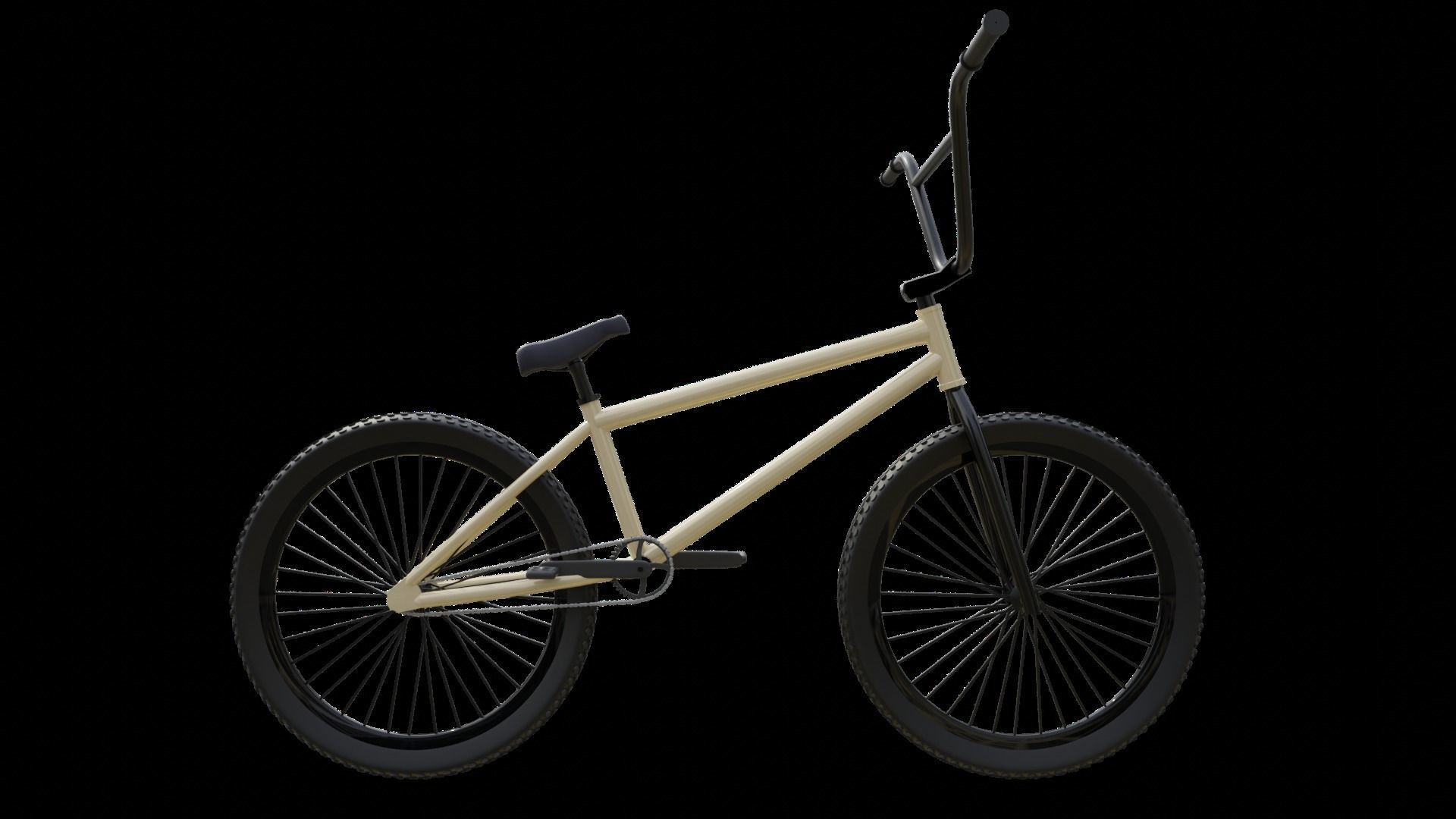 BMX Bike 3D model 3D model | CGTrader
