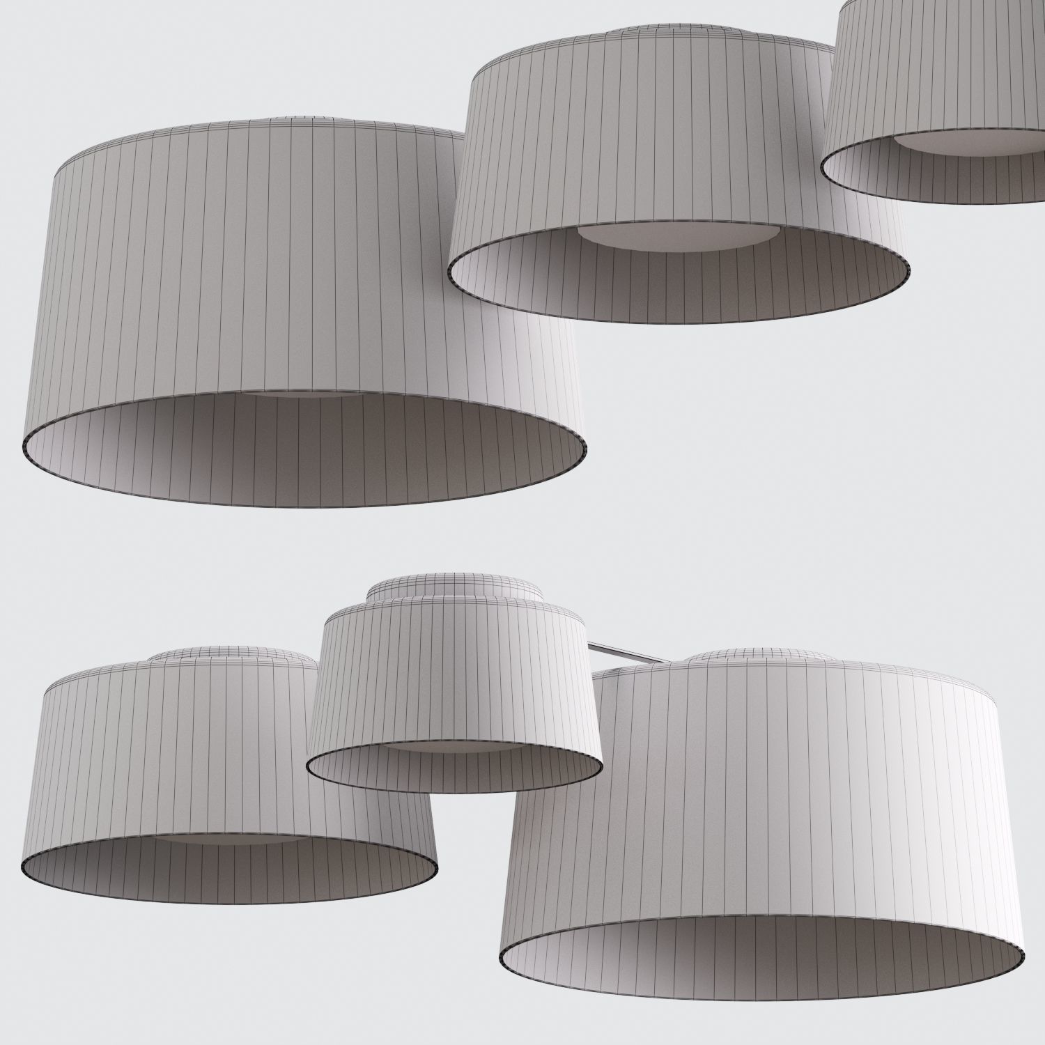 TUBE set By Vibia 3D model | CGTrader