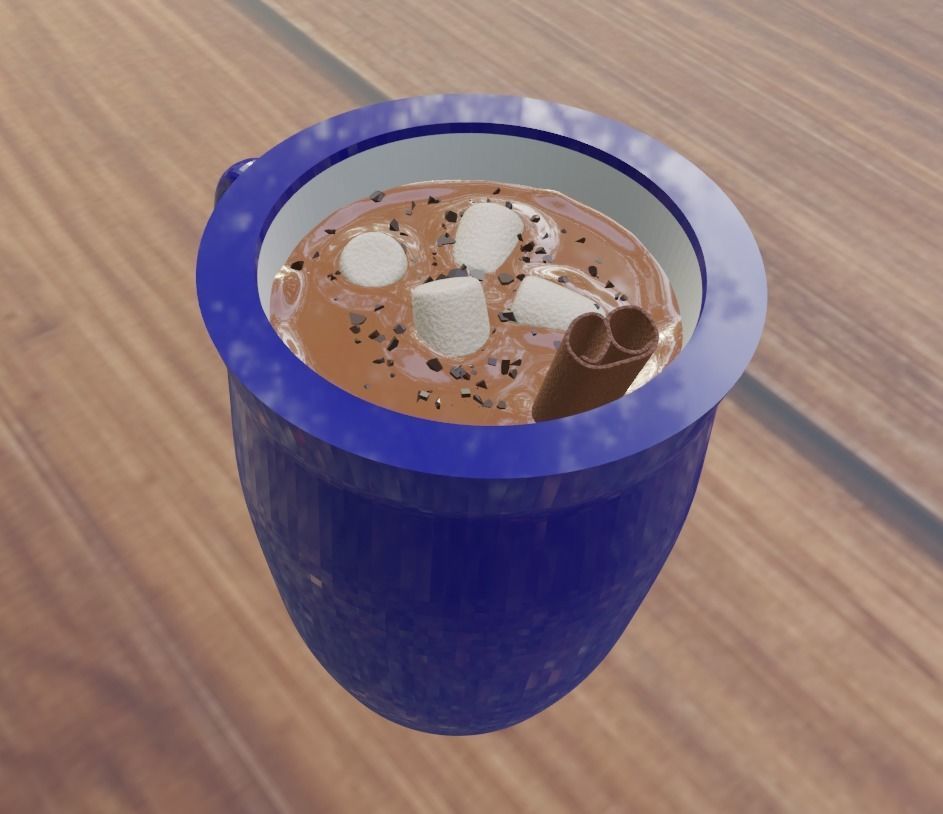 Hot Cocoa 3D model | CGTrader