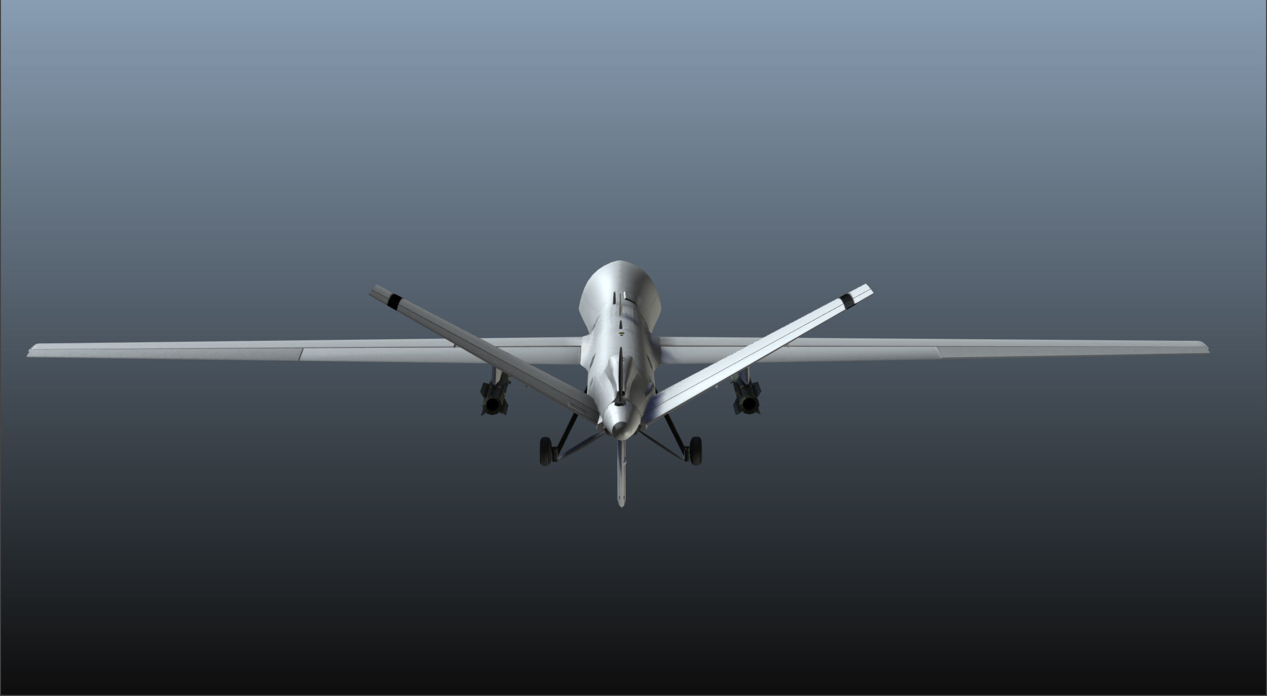 General Atomics MQ 9 Predator Reaper 3D model | CGTrader