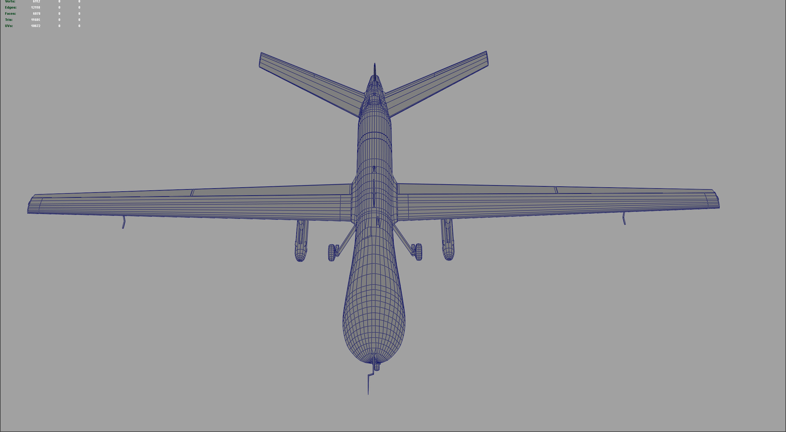General Atomics MQ 9 Predator Reaper 3D model | CGTrader