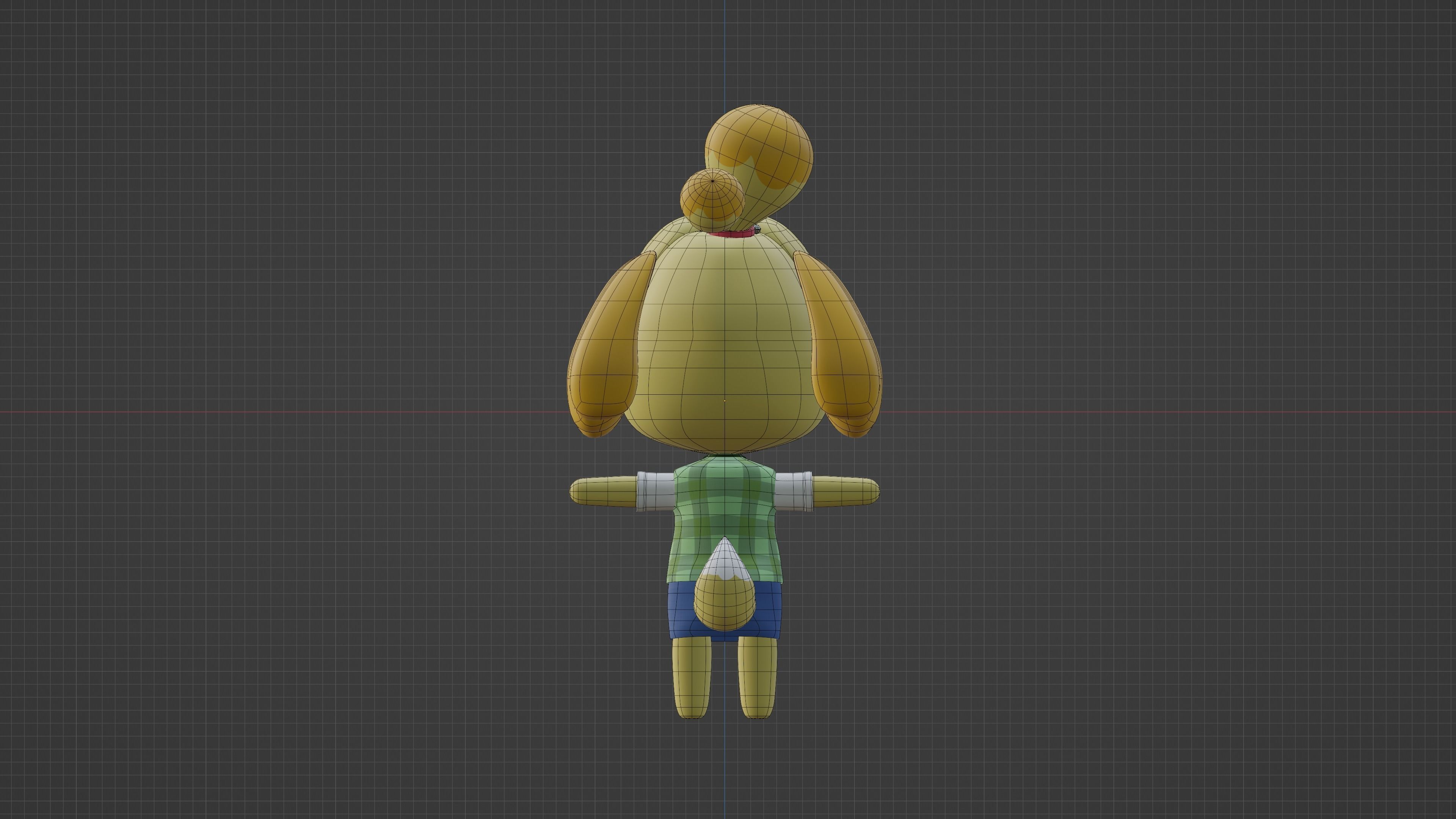 Isabelle - Animal Crossing 3D model | CGTrader