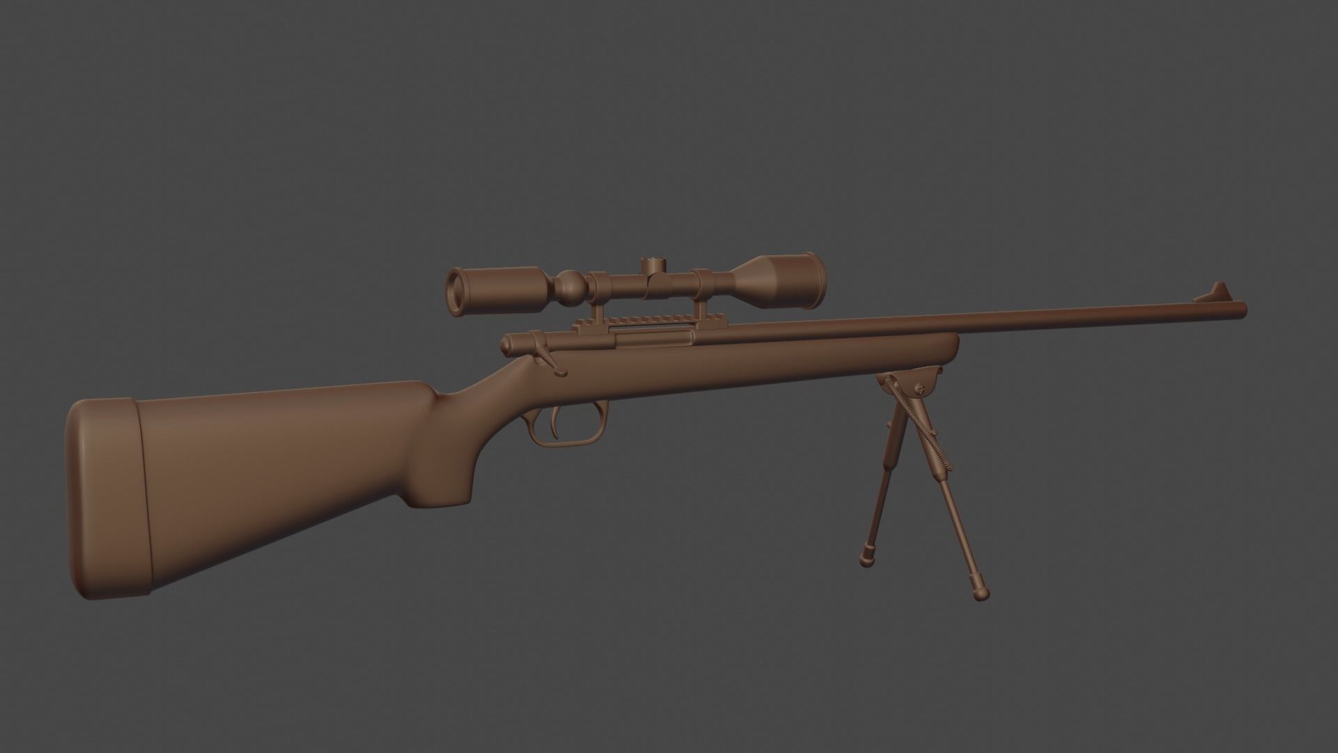 Sniper Rifle 3D model | CGTrader