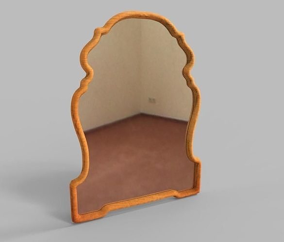 3D model Wall Mirror VR / AR / low-poly | CGTrader