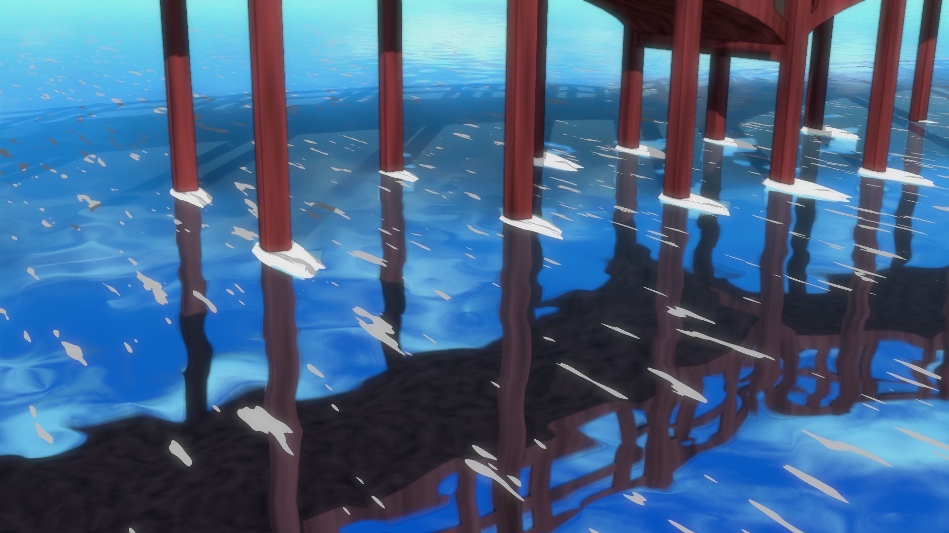 For Anime in Blender - Water Reflections 3D model animated | CGTrader