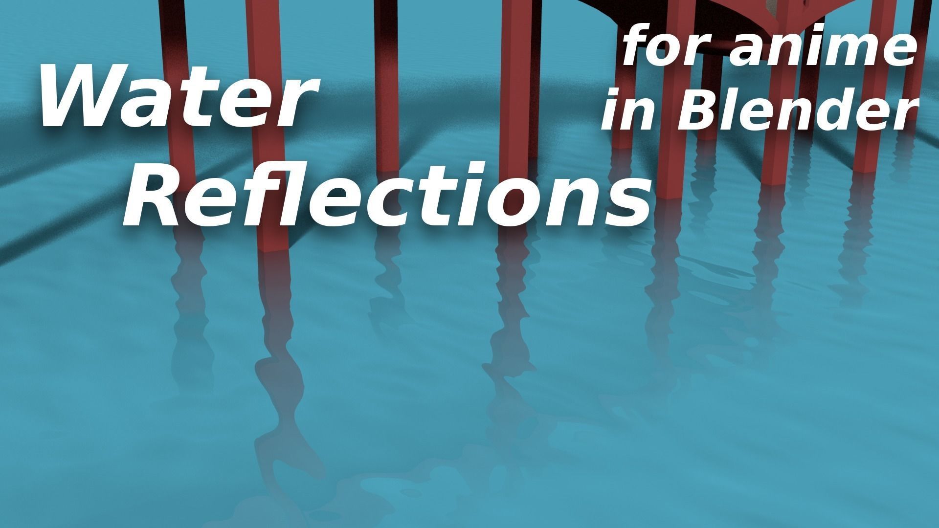 For Anime in Blender - Water Reflections 3D model animated | CGTrader