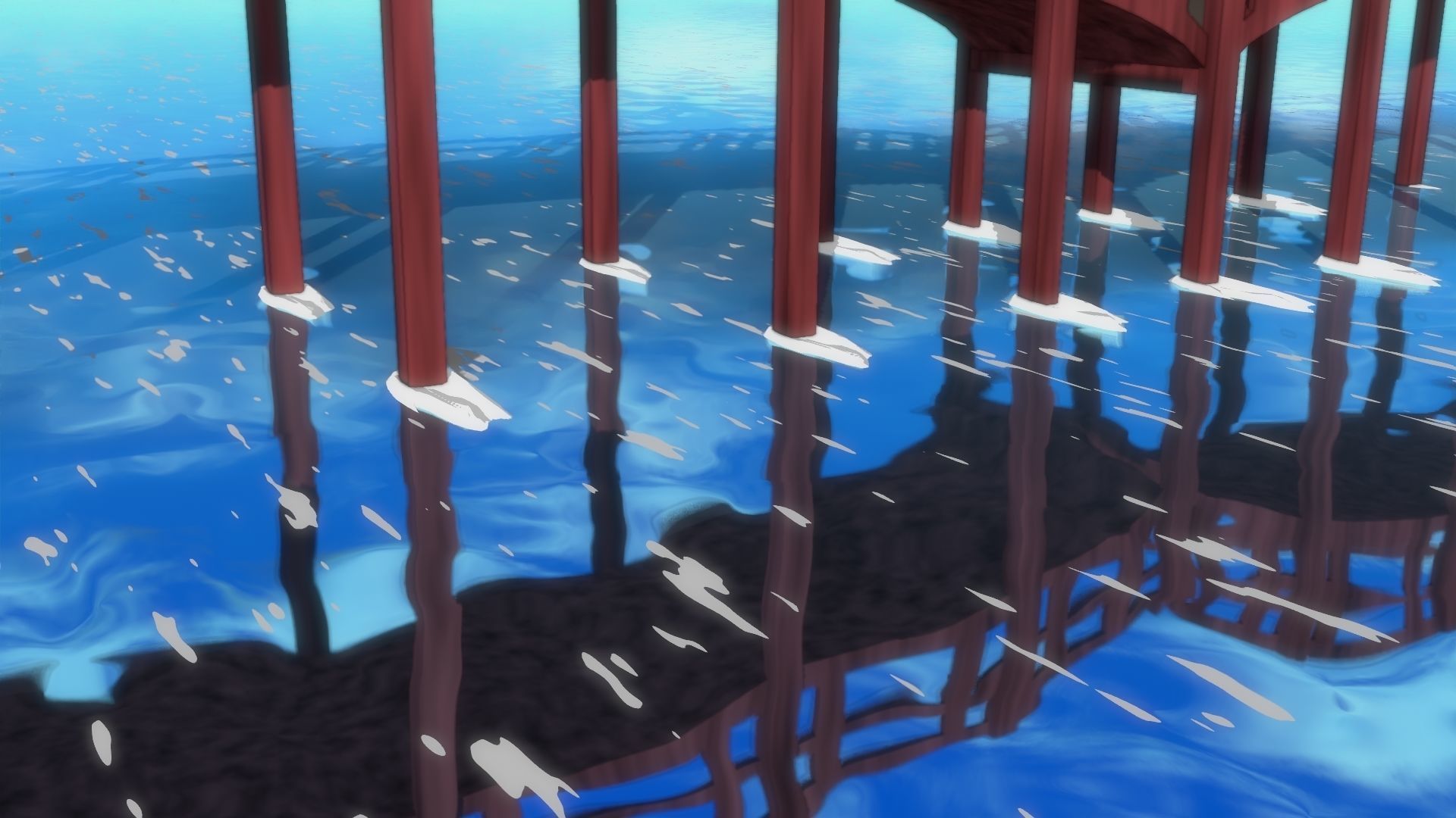 For Anime in Blender - Water Reflections 3D model animated | CGTrader