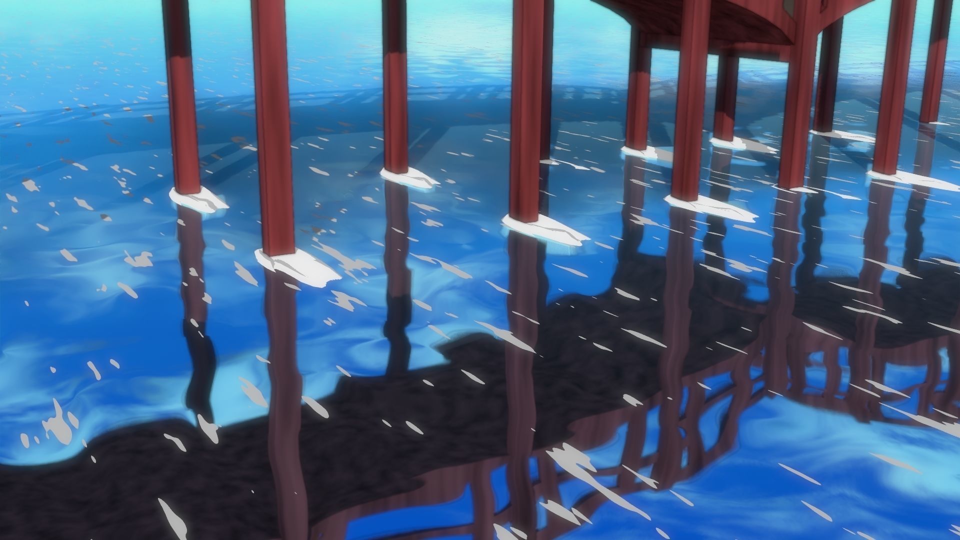 For Anime in Blender - Water Reflections 3D model animated | CGTrader