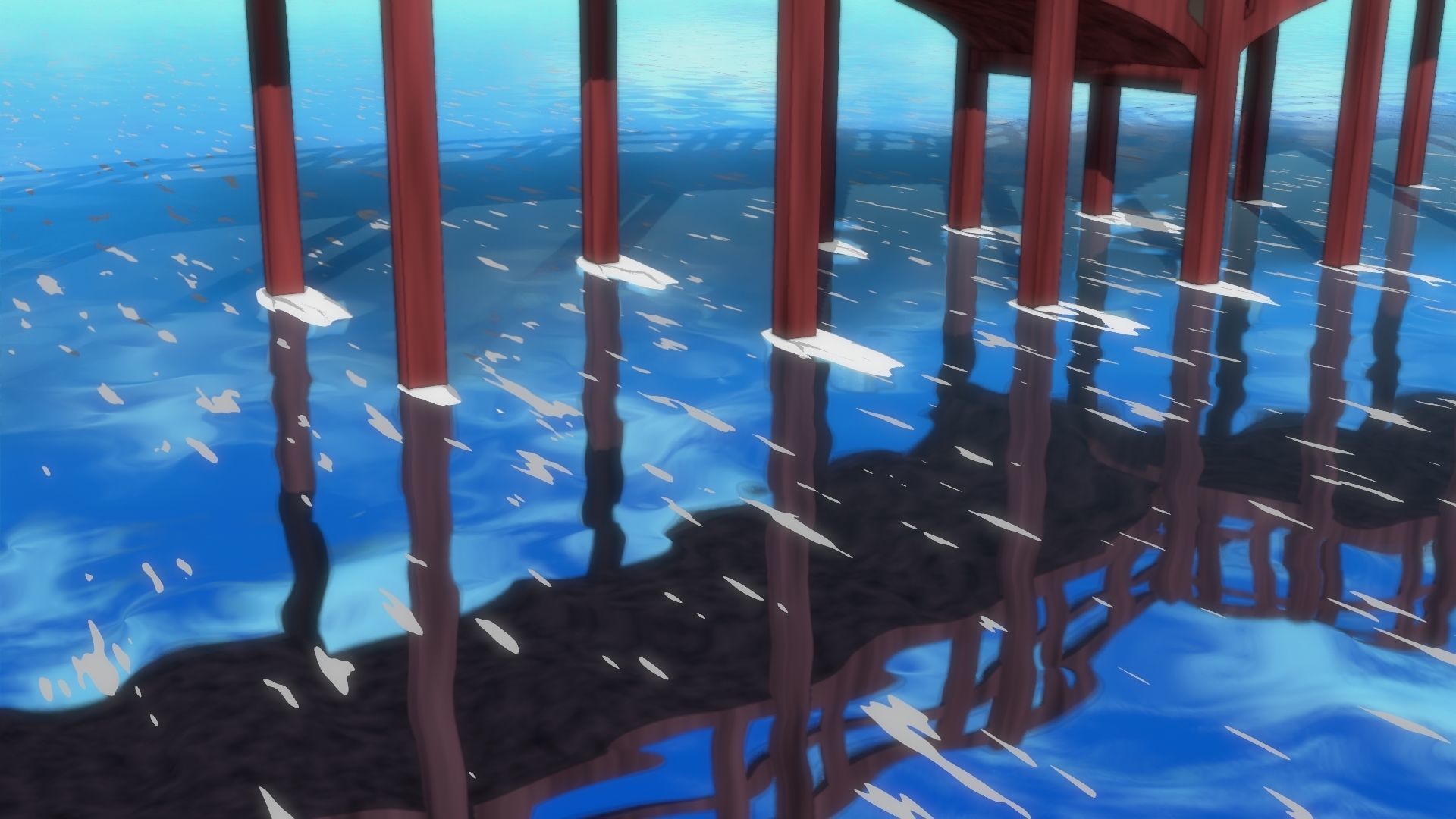For Anime in Blender - Water Reflections 3D model animated | CGTrader
