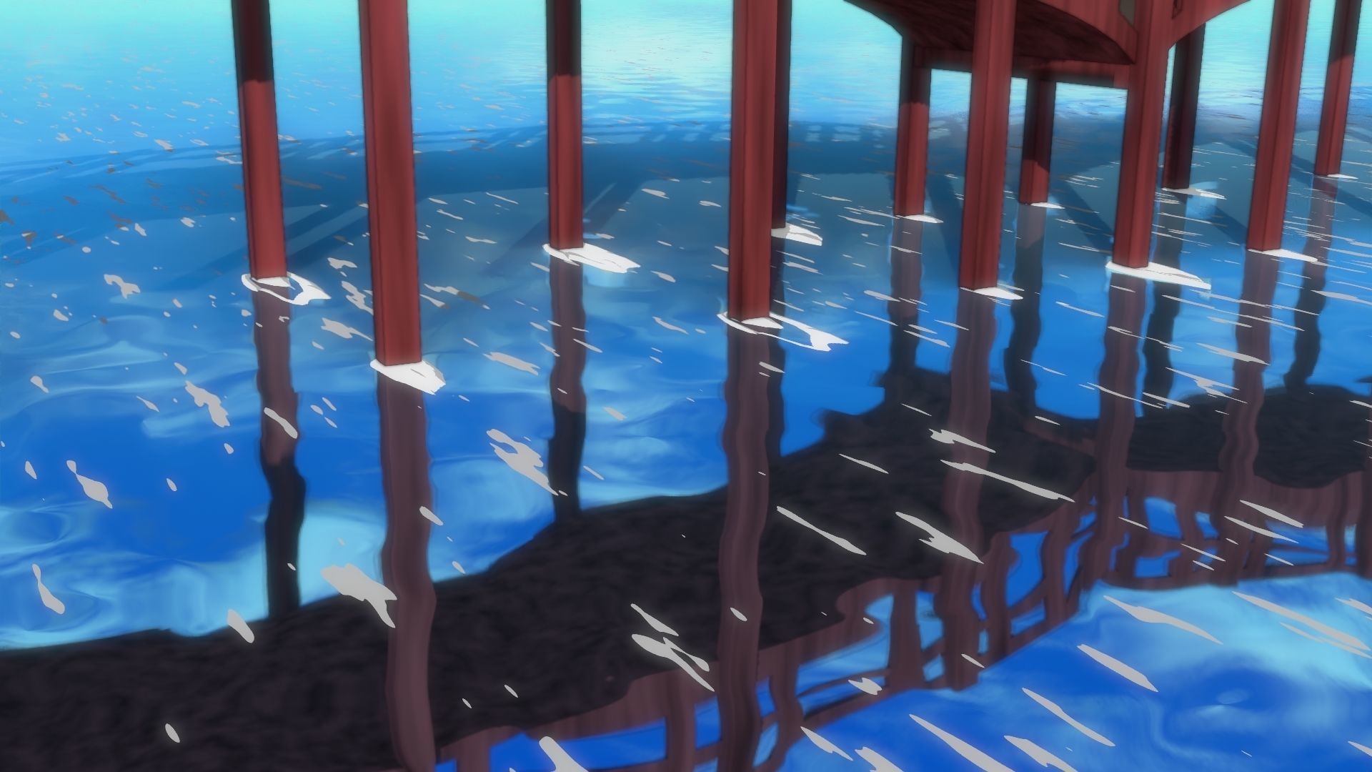 For Anime in Blender - Water Reflections 3D model animated | CGTrader