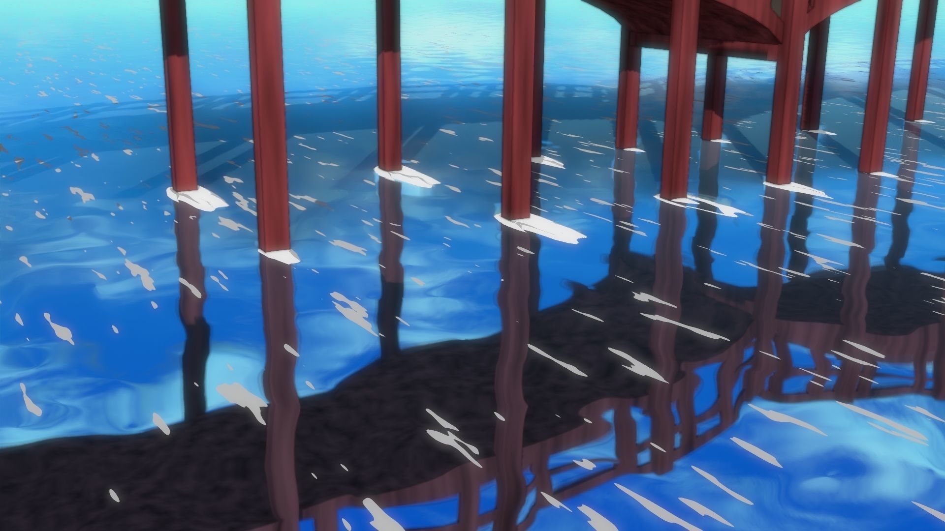 For Anime in Blender - Water Reflections 3D model animated | CGTrader