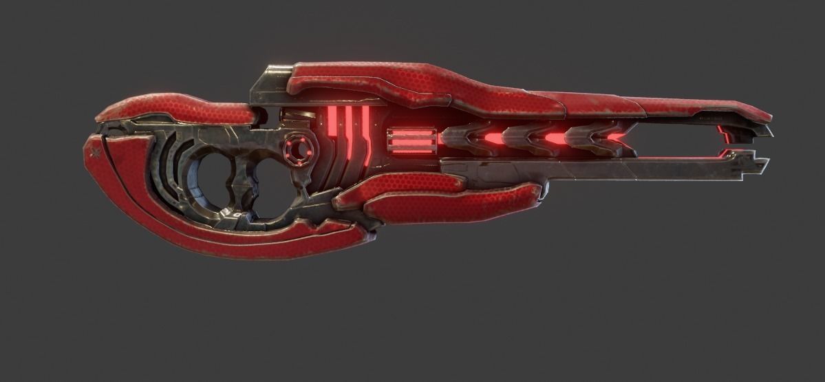 3D model Halo Infinite Stalker Rifle VR / AR / low-poly | CGTrader