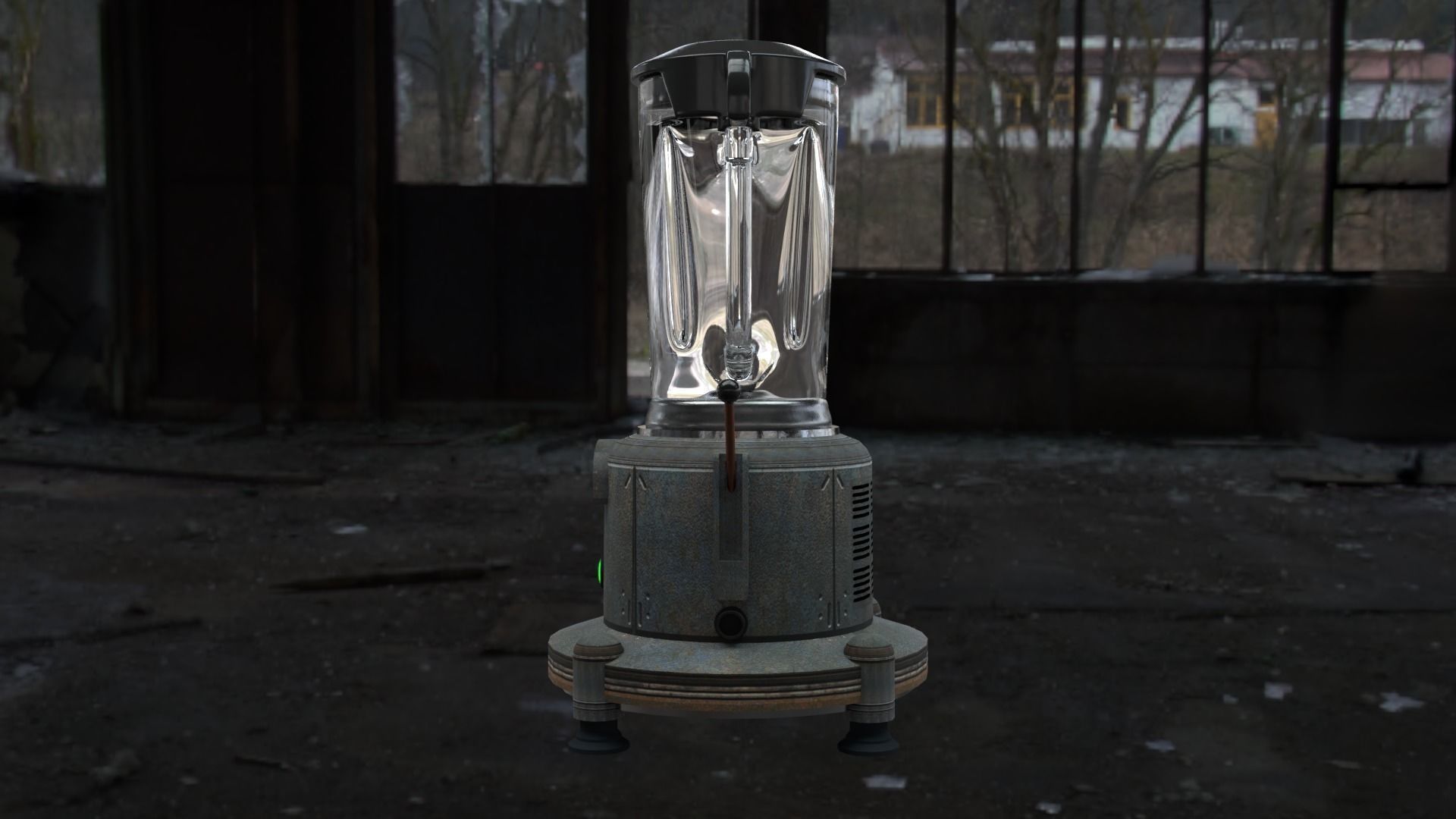 sci fi blender free 3D model | CGTrader