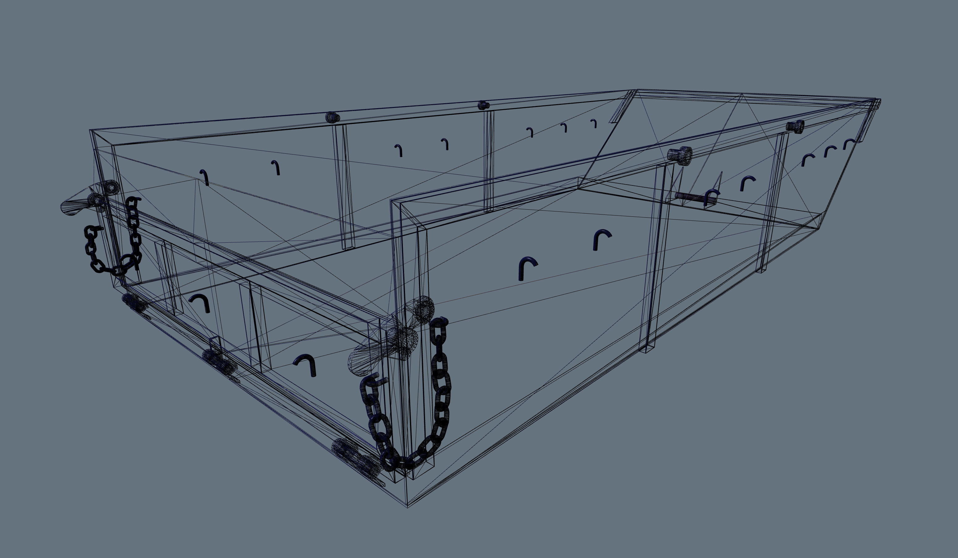 3D model Conctruction container 5m3 VR / AR / low-poly | CGTrader