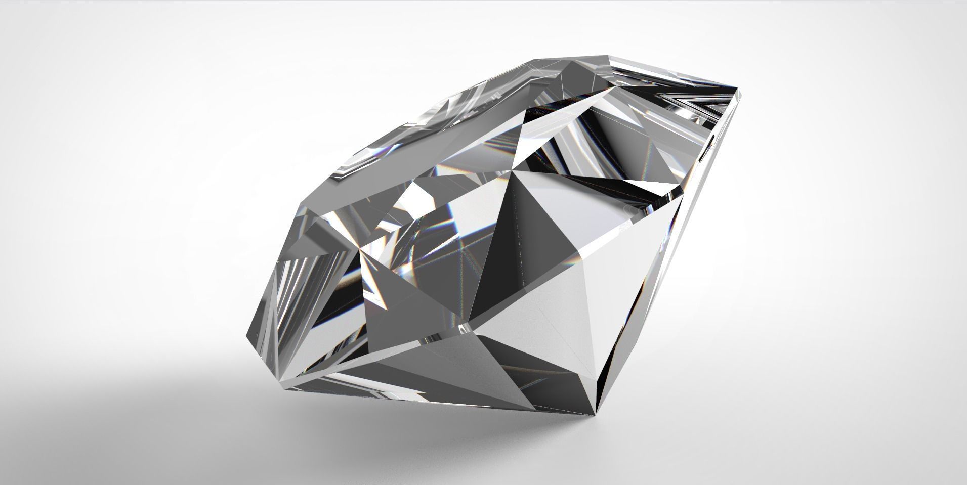 3D model Diamond VR / AR / low-poly | CGTrader