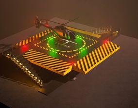 Animated Helipad 3D Models | CGTrader