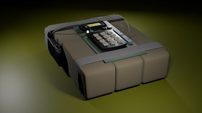 c4 bomb free 3D model | CGTrader