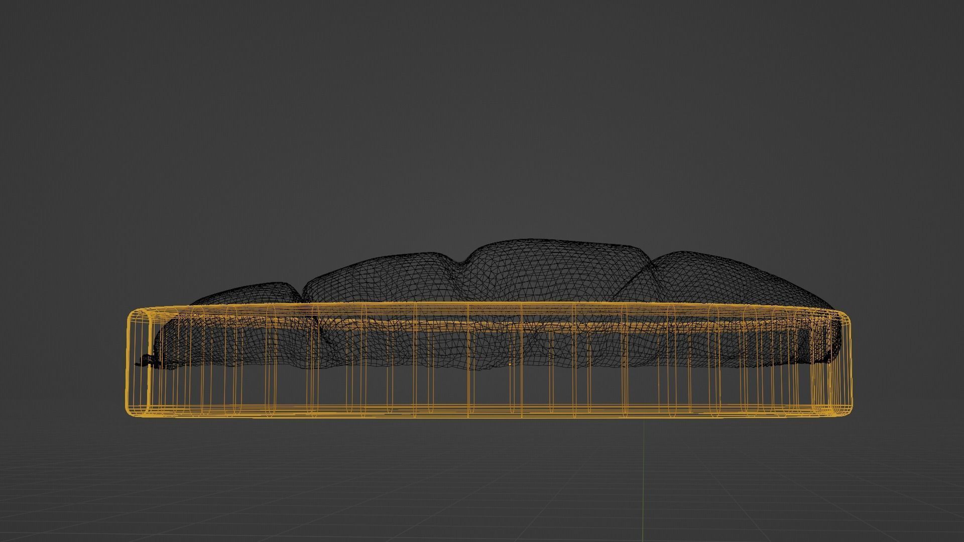 3D model Sci-fi circular padding pillows surface panel VR / AR / low-poly | CGTrader