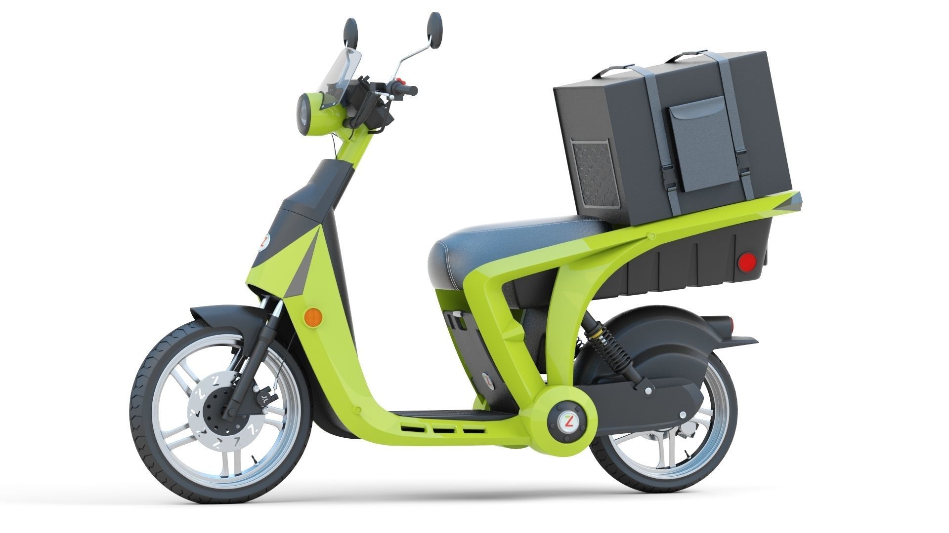 Mahindra GenZe 2 electric scooter Bike 3D model | CGTrader