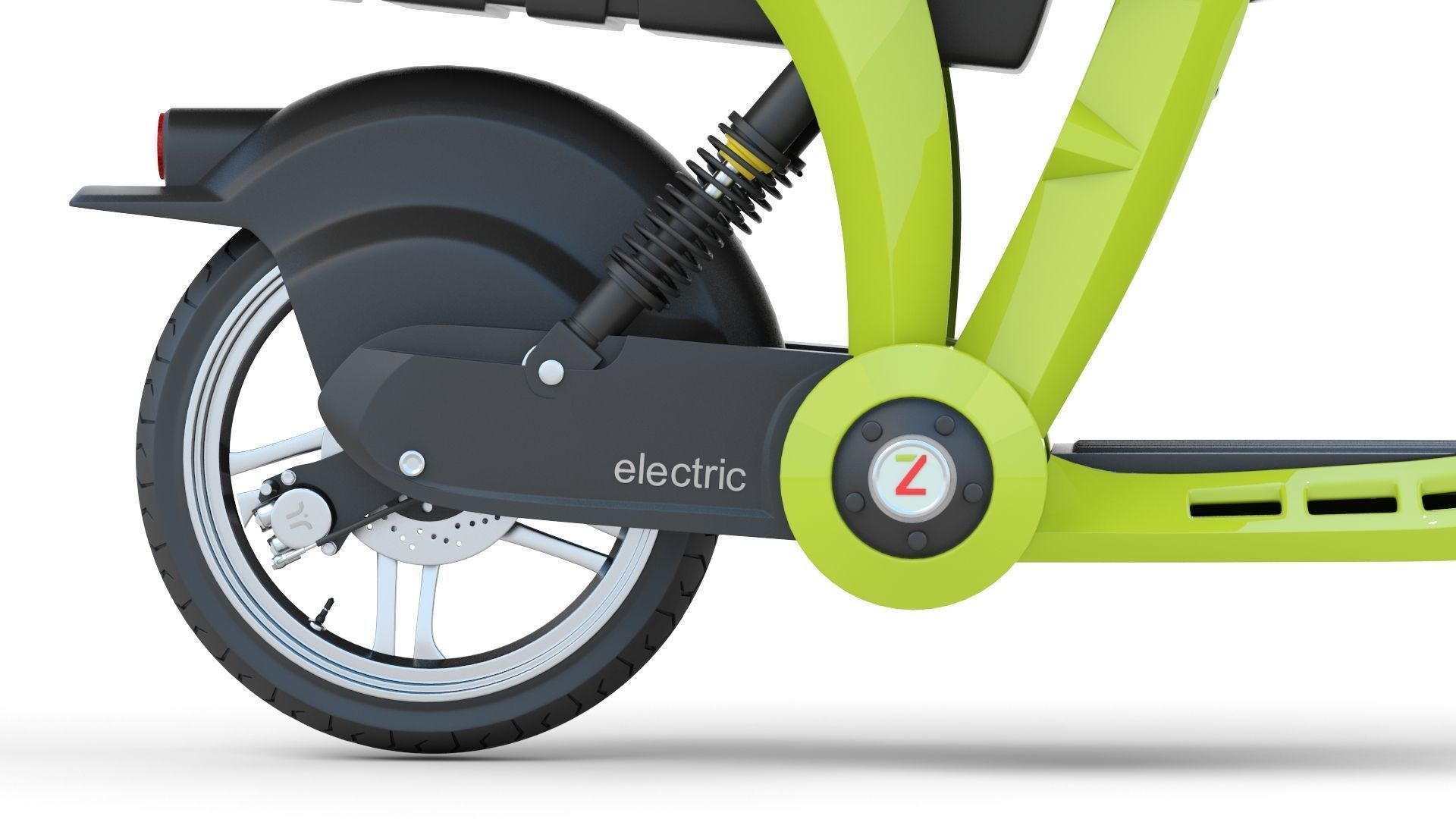 Mahindra GenZe 2 electric scooter Bike 3D model | CGTrader