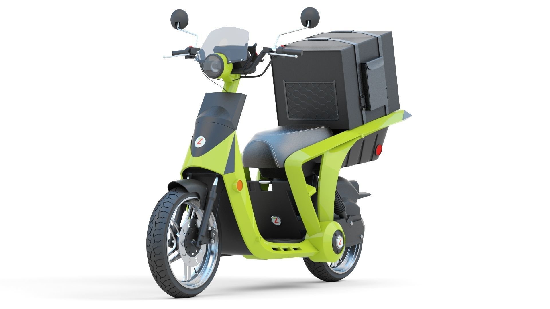 Mahindra GenZe 2 electric scooter Bike 3D model | CGTrader
