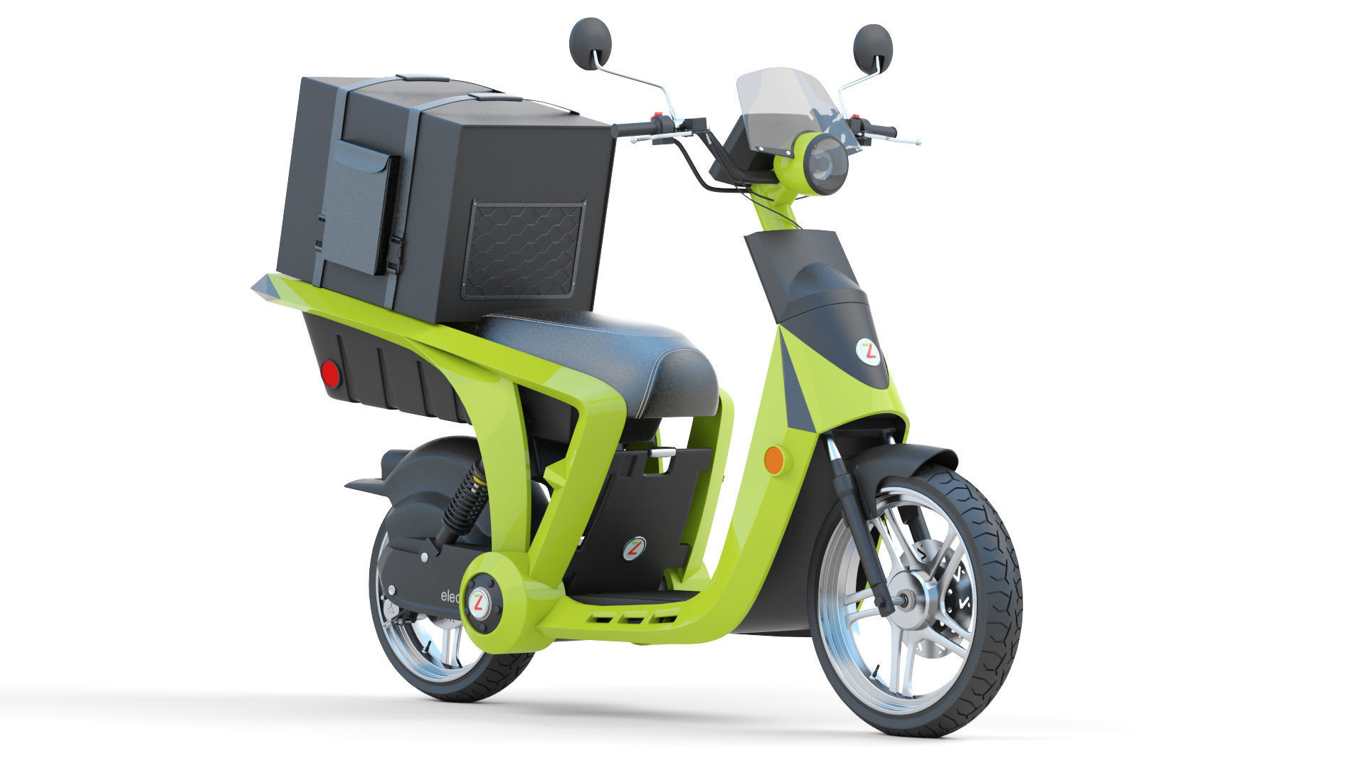 Mahindra GenZe 2 electric scooter Bike 3D model | CGTrader