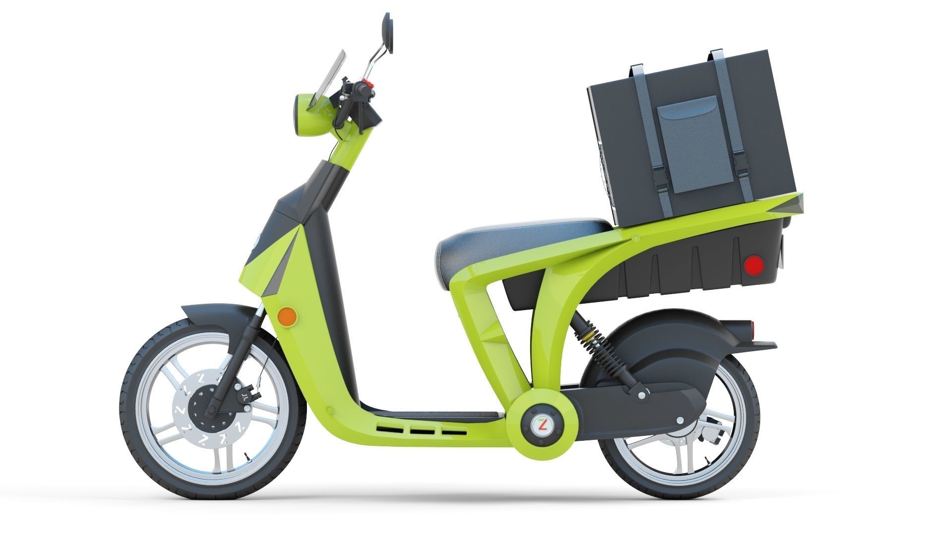 Mahindra GenZe 2 electric scooter Bike 3D model | CGTrader