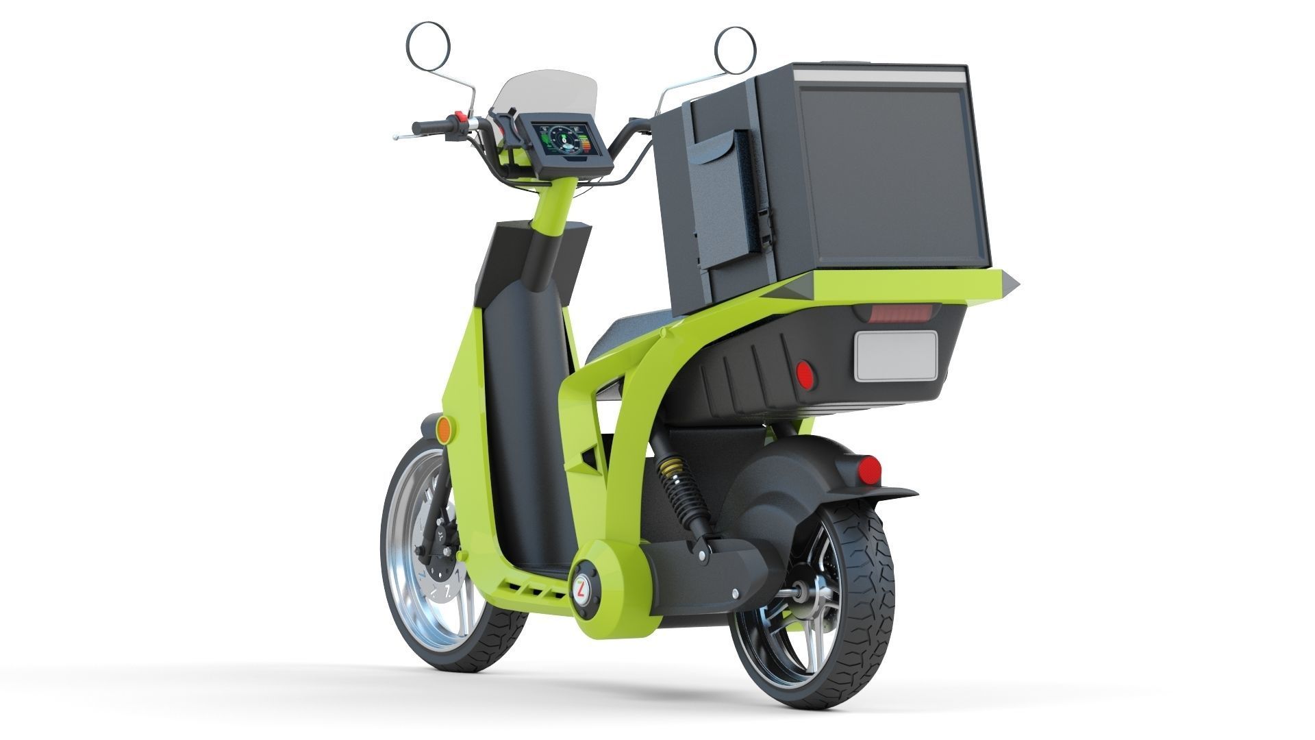 Mahindra GenZe 2 electric scooter Bike 3D model | CGTrader
