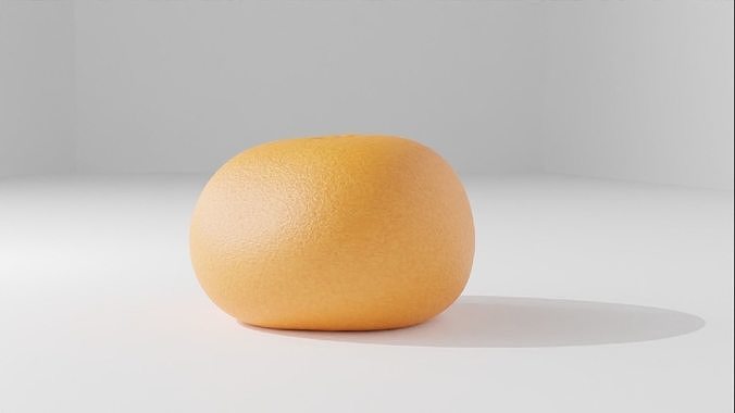 3D model Low-Poly Detailed Orange Prop VR / AR / low-poly | CGTrader